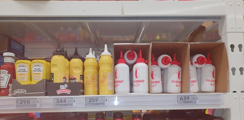 Furðar sig á verðmun á íslensku og erlendu sinnepi