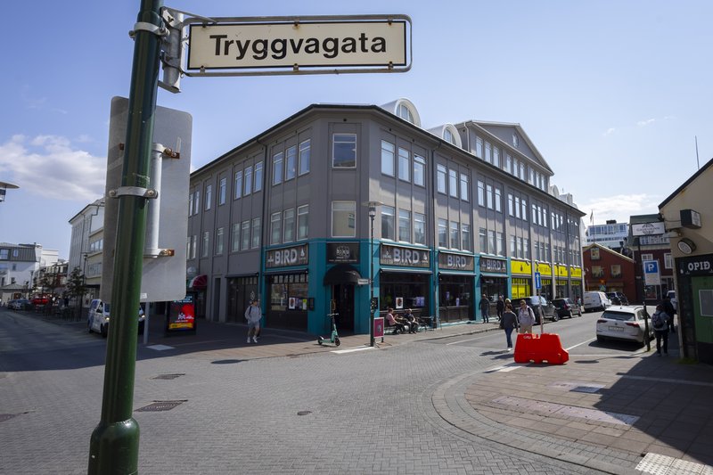 Blóðug árás Andra í Tryggvagötu
